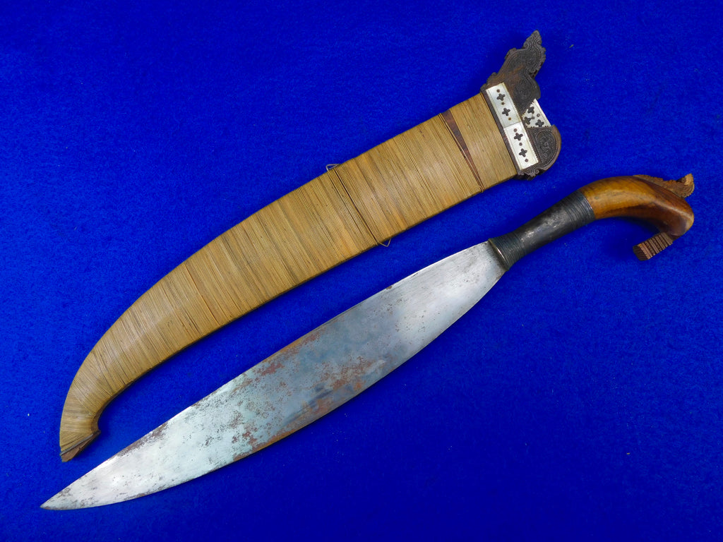 Antique 19 Century Philippines Philippine Punal Sword w/ Scabbard ...