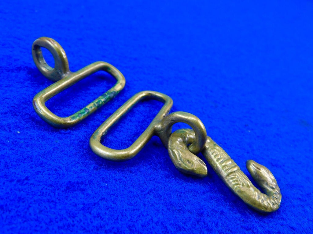 Antique Old US Civil War 19 Century Snake Belt Buckle – ANTIQUE ...