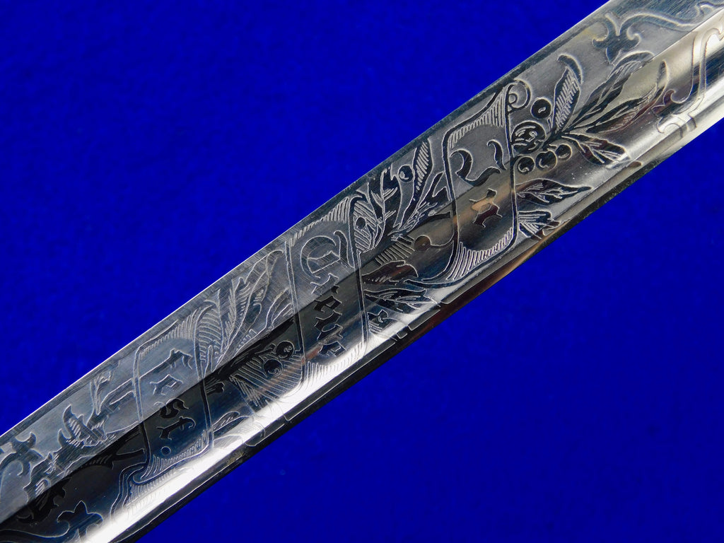 German Germany WW1 Model 1871-84 Regimental Engraved Mauser Rifle Bayo ...