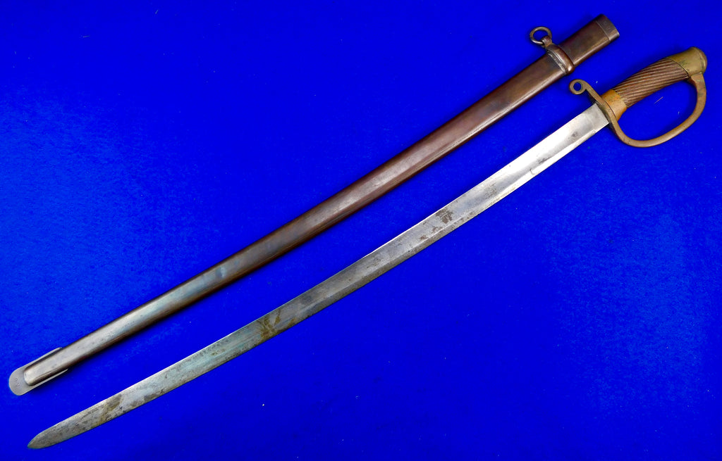 Middle East Antique WW1 Russian Pattern Shashka Sword w/ Scabbard ...