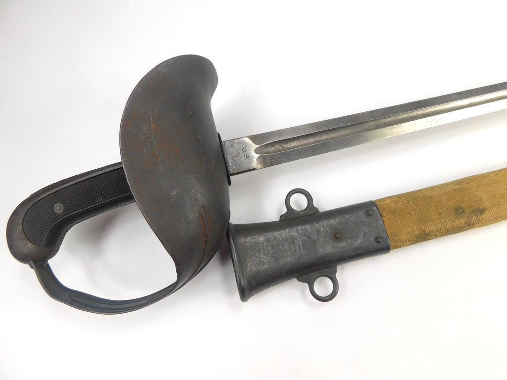 1918 US WW1 Antique Patton Cavalry Sword w/ Scabbard – ANTIQUE ...