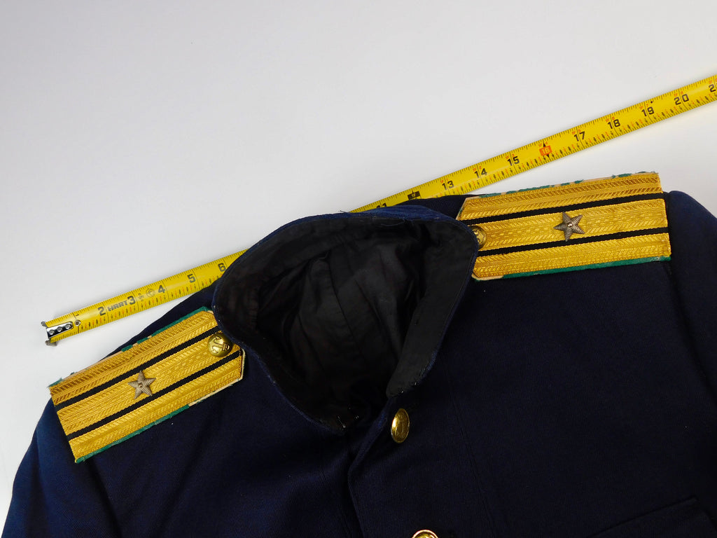Soviet Russian Russia USSR WW2 Navy Naval Major Wool Tunic Jacket Unif ...