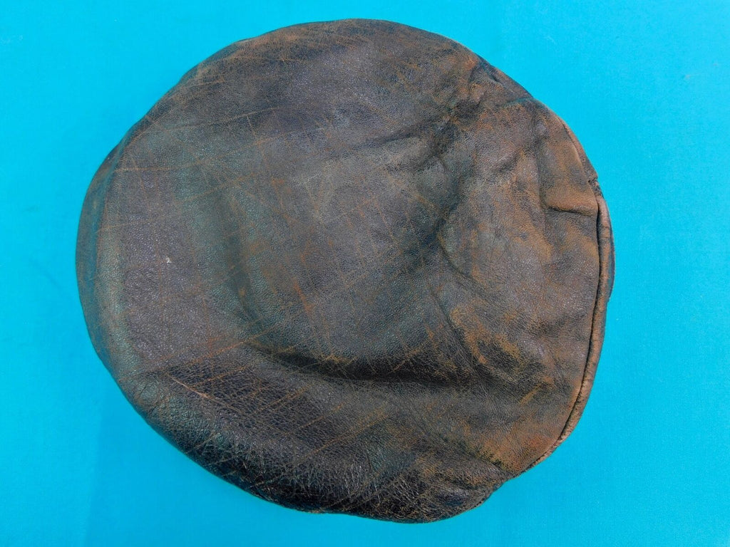 Soviet Russian Russia pre WW2 Officer's Brown Leather Visor Hat Cap Re ...