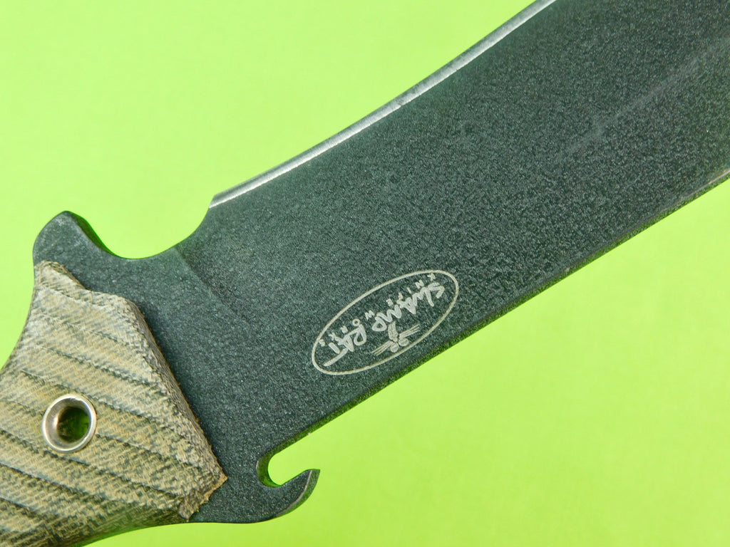 US Custom Made Swamp Rat Fighting Knife w/ Scabbard – ANTIQUE ...