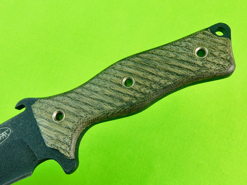 US Custom Made Swamp Rat Fighting Knife w/ Scabbard – ANTIQUE ...
