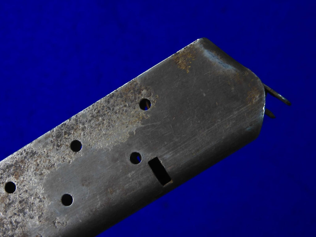 US WW1 Colt 1911 Lanyard Loop 7 Round .45 ACP Magazine – ANTIQUE ...