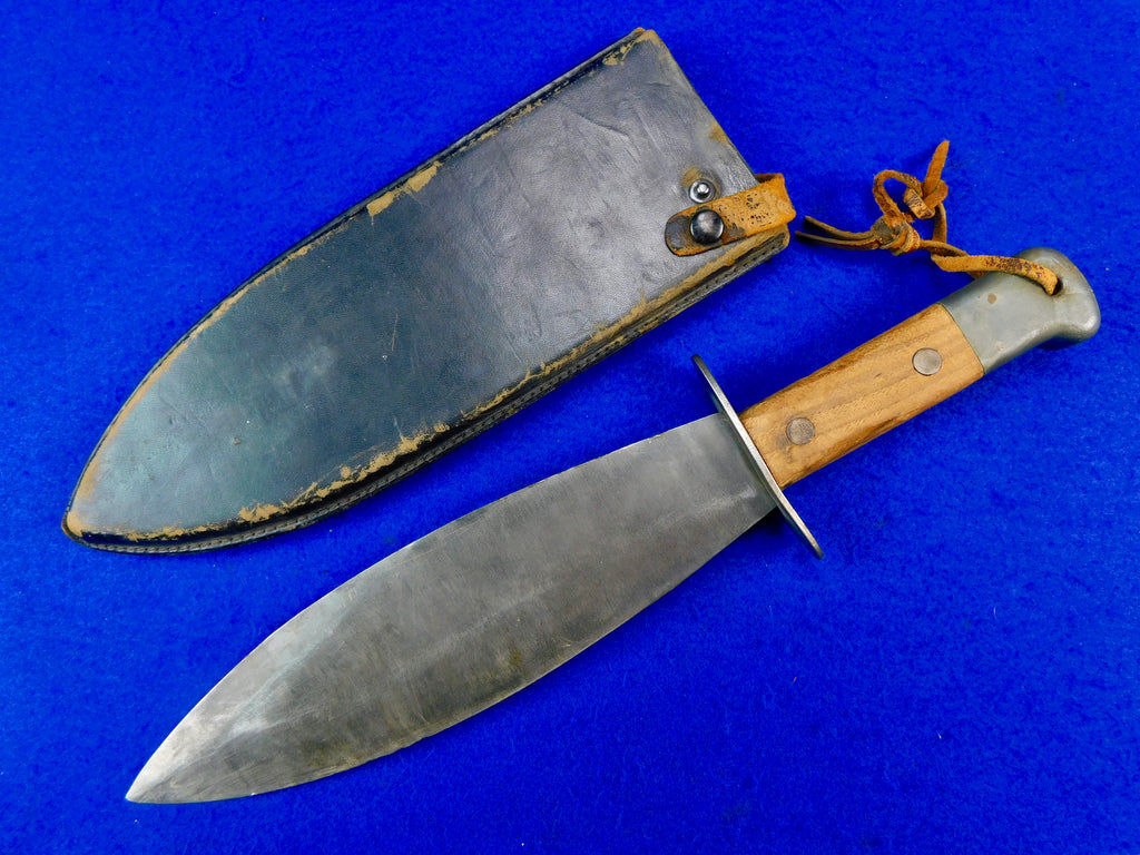 US WW2 Case OSS Smatchet Fighting Knife w/ Scabbard – ANTIQUE ...