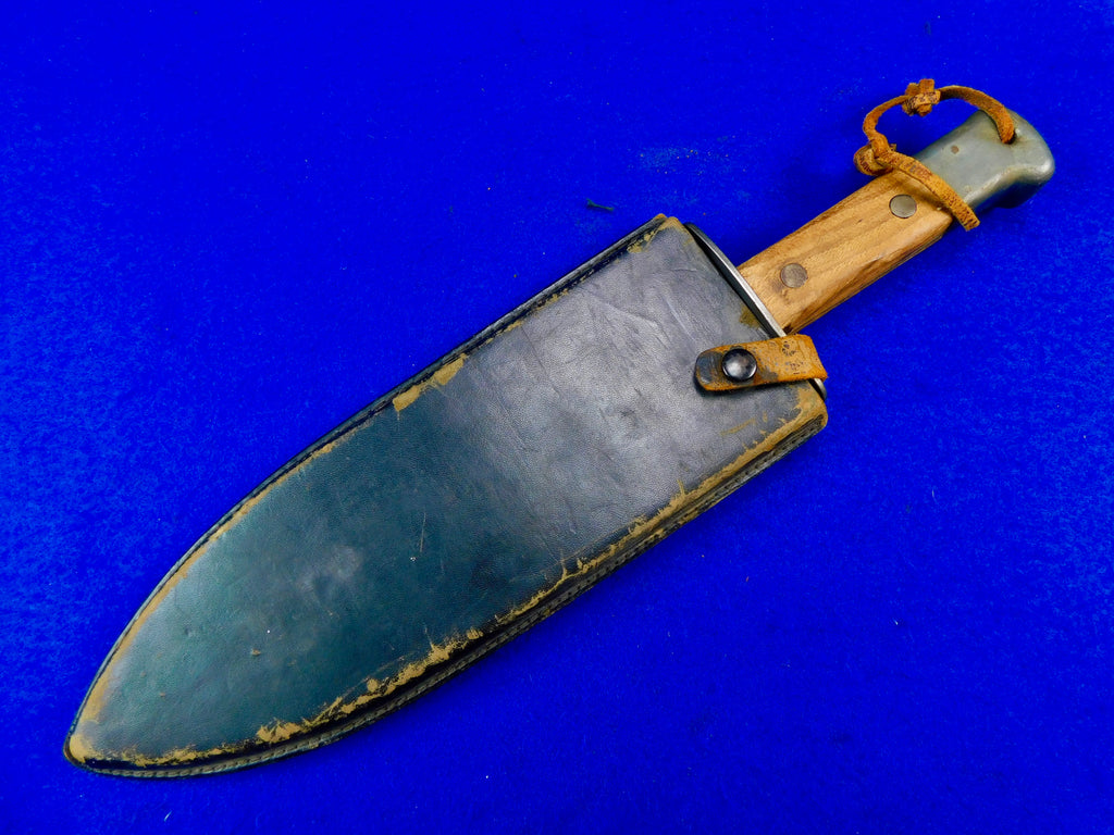 US WW2 Case OSS Smatchet Fighting Knife w/ Scabbard – ANTIQUE ...