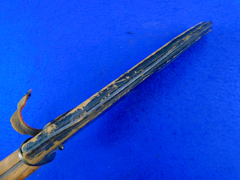 US WW2 Case OSS Smatchet Fighting Knife w/ Scabbard – ANTIQUE ...