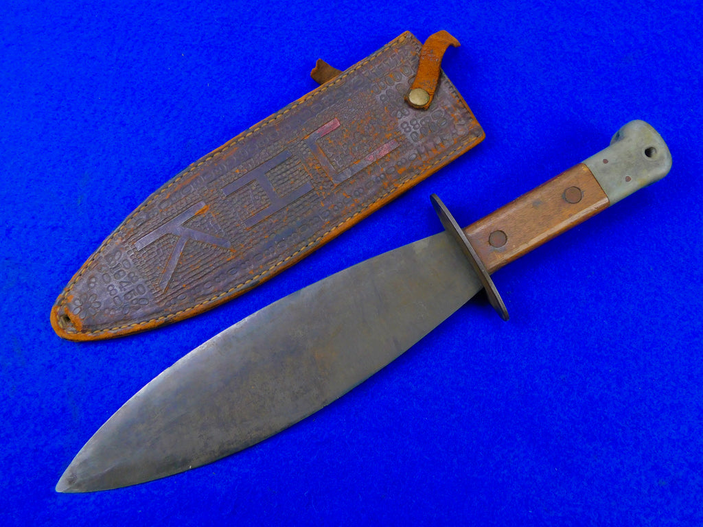 US WW2 Vintage Old Case OSS Smatchet Large Fighting Knife w/ Sheath ...
