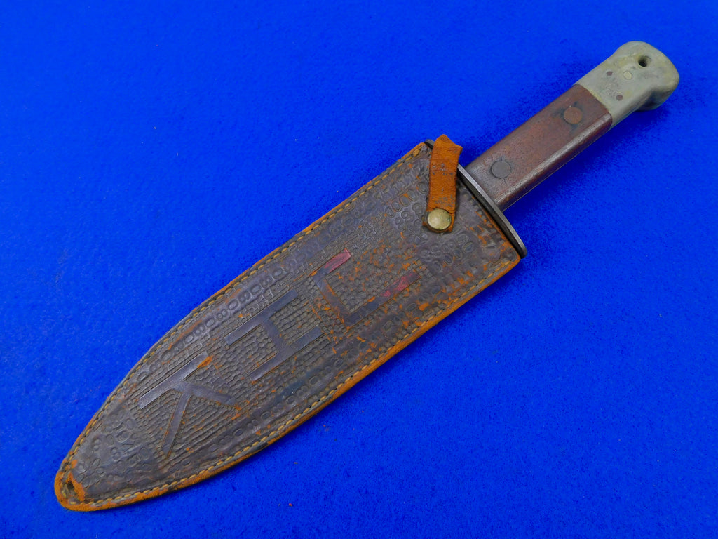 US WW2 Vintage Old Case OSS Smatchet Large Fighting Knife w/ Sheath ...