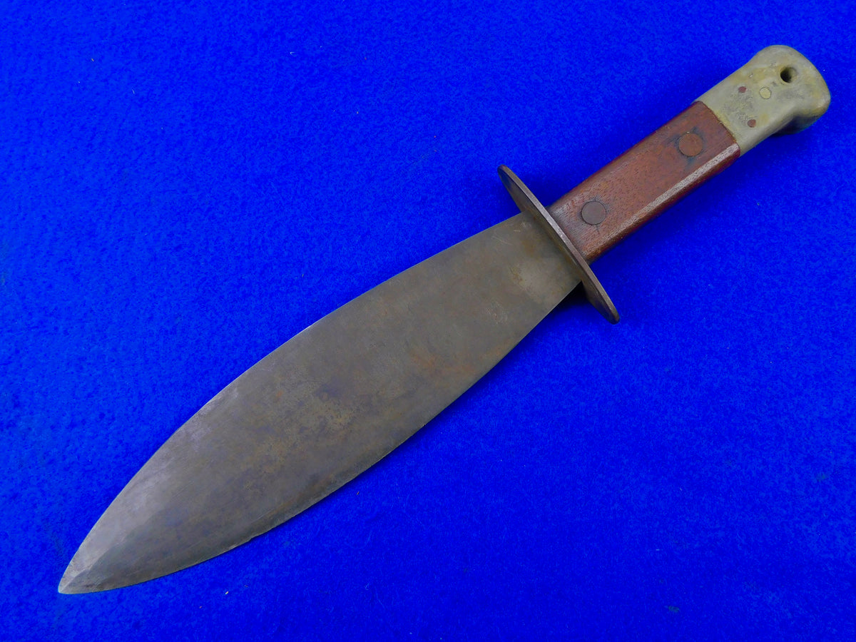 US WW2 Vintage Old Case OSS Smatchet Large Fighting Knife w/ Sheath ...