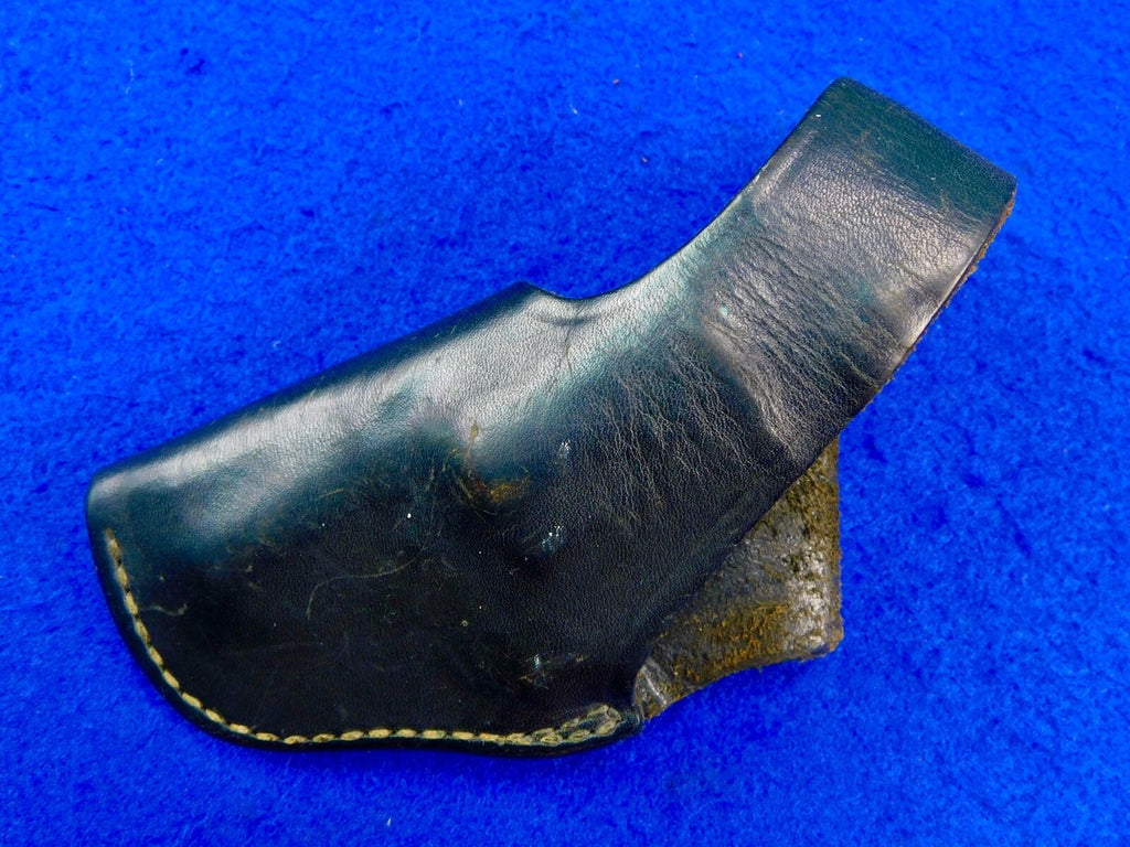 Vintage US Bianchi Smith & Wesson Pistol Revolver Gun Black Leather Ho ...