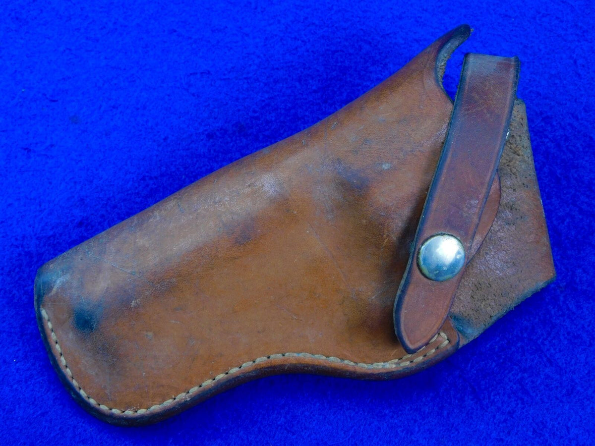 Vintage US Bianchi #10 Pistol Revolver Gun Leather Holster – ANTIQUE ...