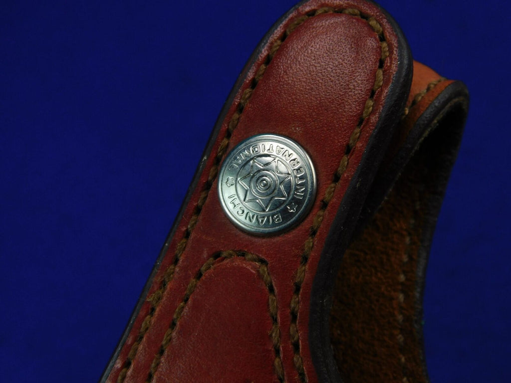 Vintage US Bianchi #17 Beretta Pistol Revolver Gun Leather Holster ...