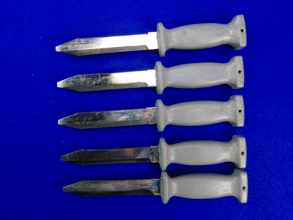 5 Vintage Soviet Russian Unissued Military Straporez Fighting Knife w ...