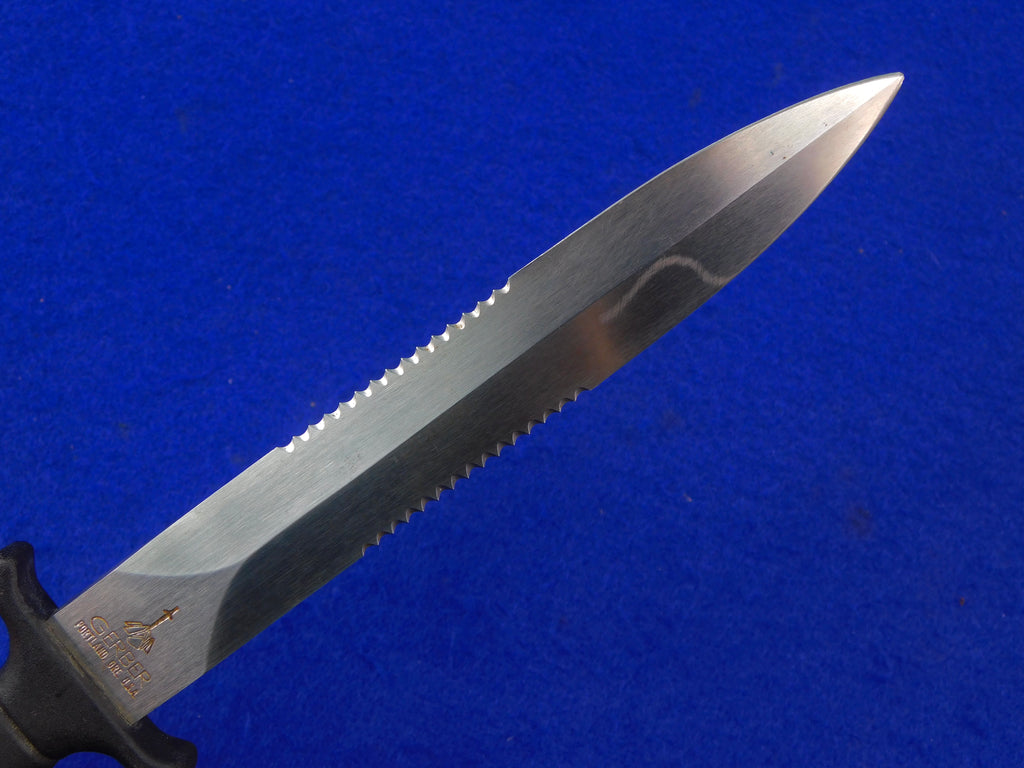 Vintage 1988 US Gerber Mark II Fighting Knife – ANTIQUE & MILITARY FROM ...