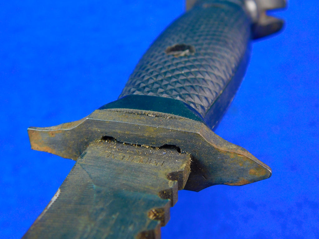 Vintage US Imperial Survival Saw Back Knife w/ Scabbard & Kit – ANTIQUE ...