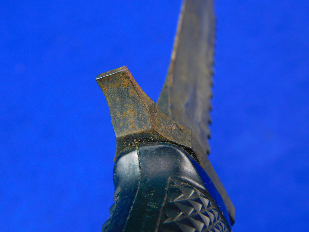Vintage US Imperial Survival Saw Back Knife w/ Scabbard & Kit – ANTIQUE ...