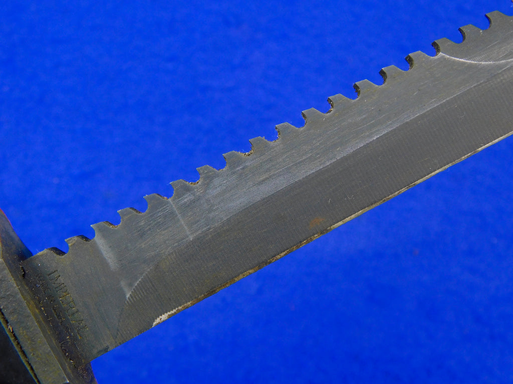 Vintage US Imperial Survival Saw Back Knife w/ Scabbard & Kit – ANTIQUE ...