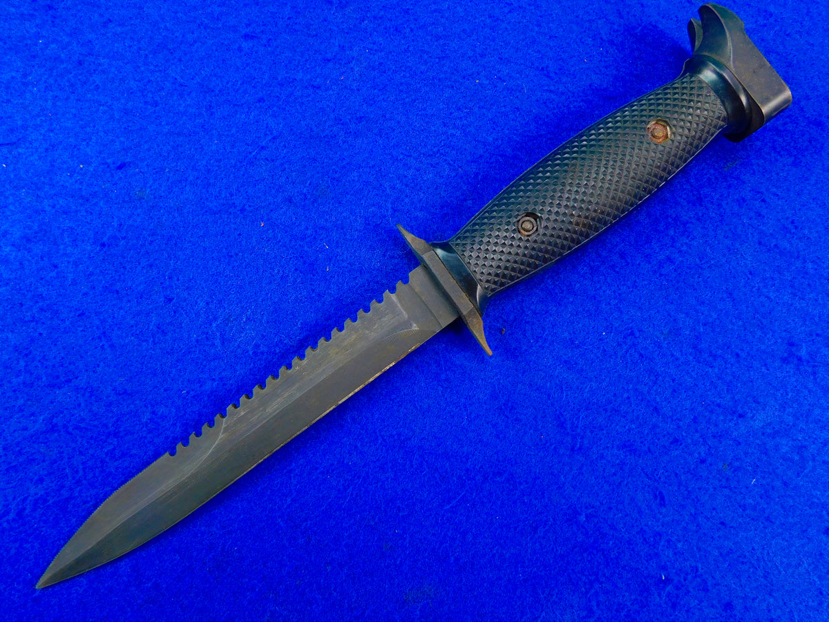 Vintage US Imperial Survival Saw Back Knife w/ Scabbard & Kit – ANTIQUE ...