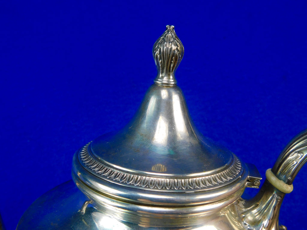 US WW2 Vintage Sterling Silver USS Dearborn Navy Naval Decor Large Tea ...