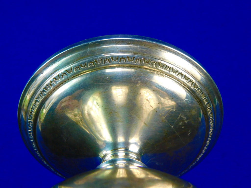 US WW2 Vintage Sterling Silver USS Dearborn Navy Naval Decor Large Tea ...