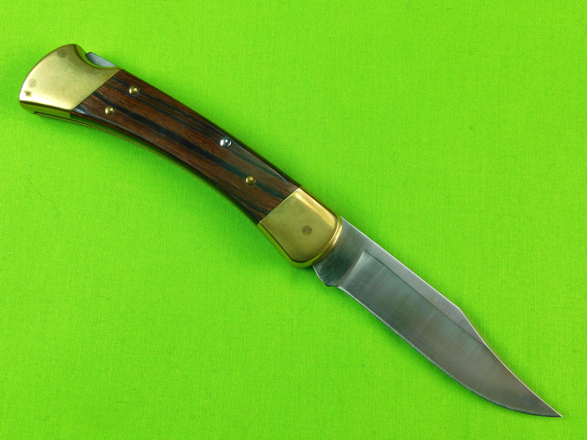 2000 Buck 110 Custom Limited Gold Etched Big Bucks North America Foldi ...