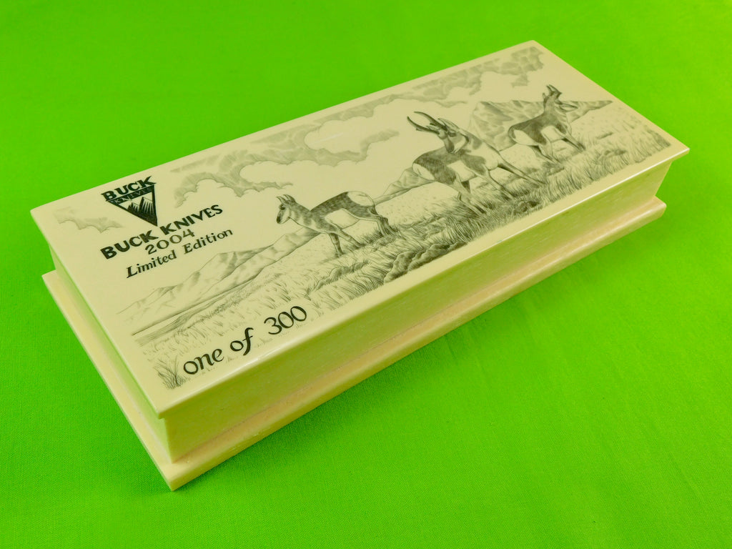 2004 Buck 110 Custom Limited Gold Etched Big Bucks North America Foldi ...