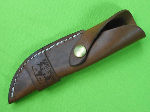 Vintage 2009 US Rapid River Knife Works MI Hunting Knife w/ Sheath Box ...