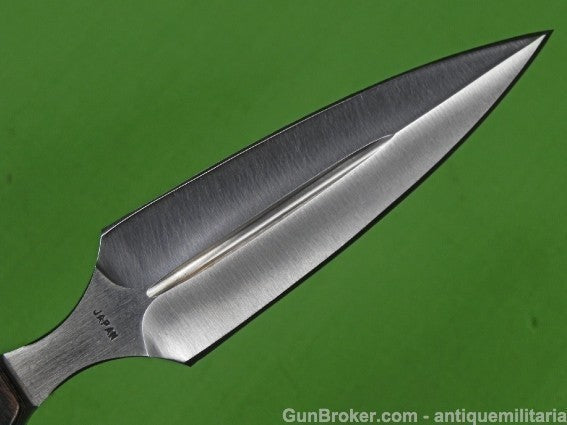 AL MAR Push Dagger with Leather Sheath – ANTIQUE & MILITARY FROM BLACKSWAN