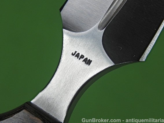 AL MAR Push Dagger with Leather Sheath – ANTIQUE & MILITARY FROM BLACKSWAN