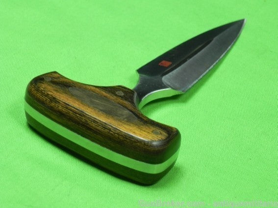 AL MAR Push Dagger with Leather Sheath – ANTIQUE & MILITARY FROM BLACKSWAN