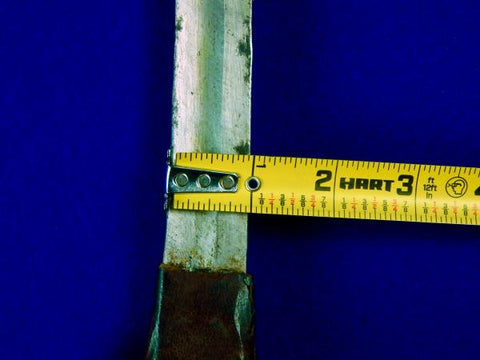 Antique Old Africa African Manding Sword European Blade w/ Scabbard ...