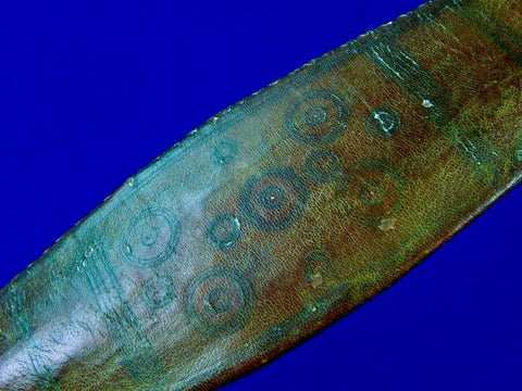 Antique Old Africa African Manding Sword European Blade w/ Scabbard ...
