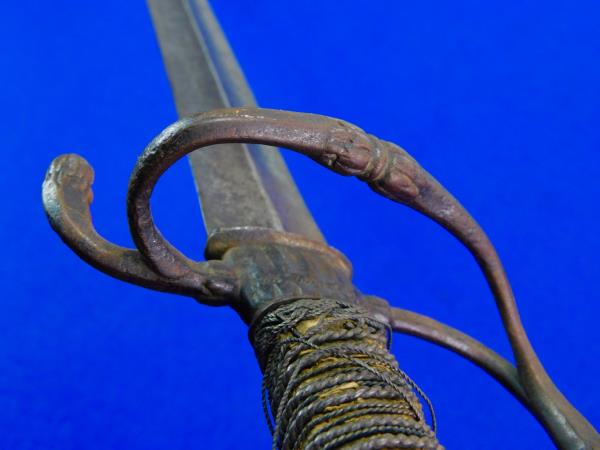 Antique 17 Century French France Germany German Engraved Rapier Sword ...