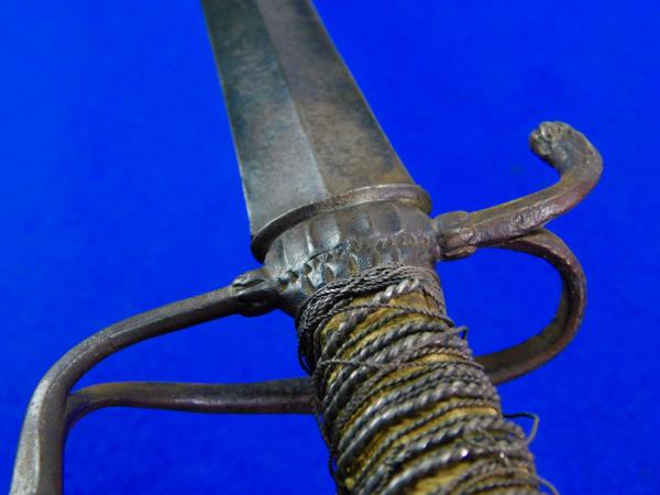 Antique 17 Century French France Germany German Engraved Rapier Sword ...