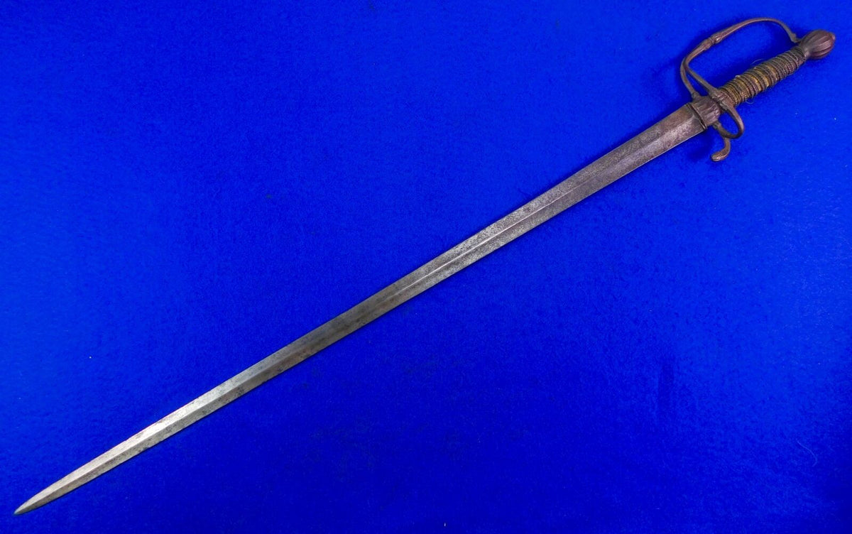 Antique 17 Century French France Germany German Engraved Rapier Sword ...