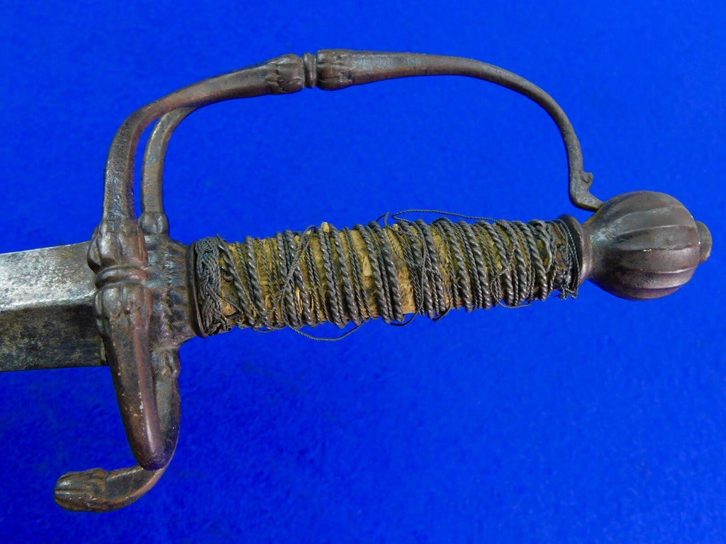 Antique 17 Century French France Germany German Engraved Rapier Sword ...