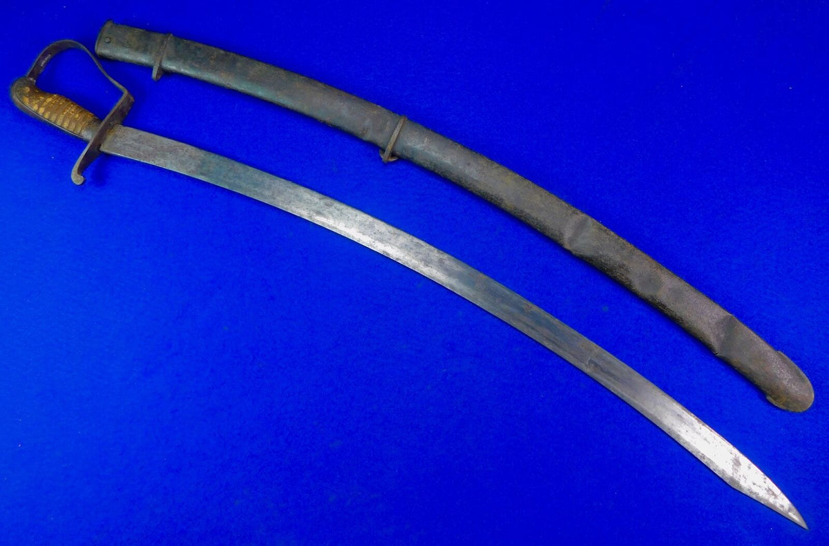 Antique 19 Century US Civil War N. Starr Cavalry Sword w/ Scabbard ...