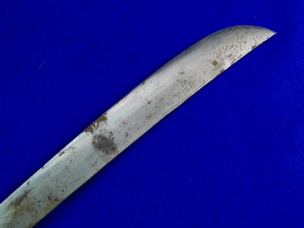 Antique 19 Century Burmese Burma Thailand Thai Sword w/ Scabbard ...