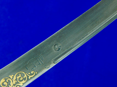 Antique 19 Century Middle East Turkish Silver Yatagan Dagger Knife w ...