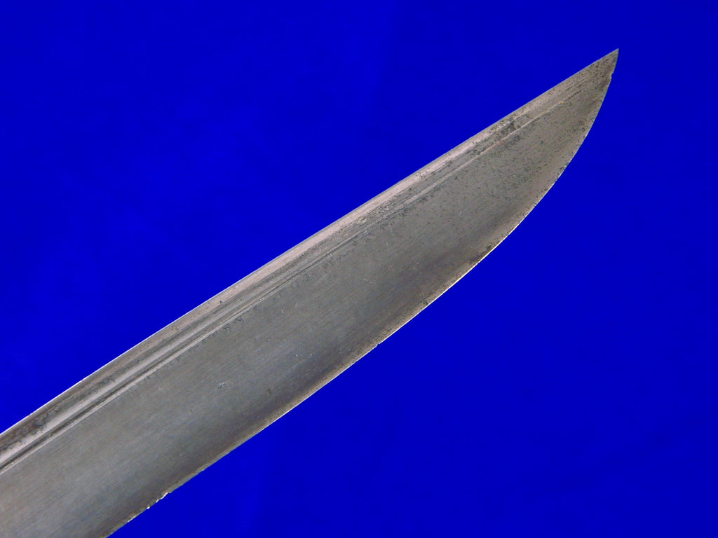 Antique 19 Century Middle East Turkish Silver Yatagan Dagger Knife w ...