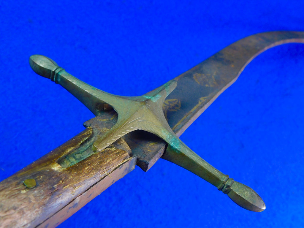 Antique 19 Century Turkish Turkey Kilij Pala Shamshir Ottoman Sword w ...