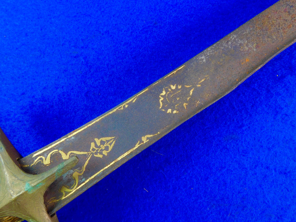 Antique 19 Century Turkish Turkey Kilij Pala Shamshir Ottoman Sword w ...