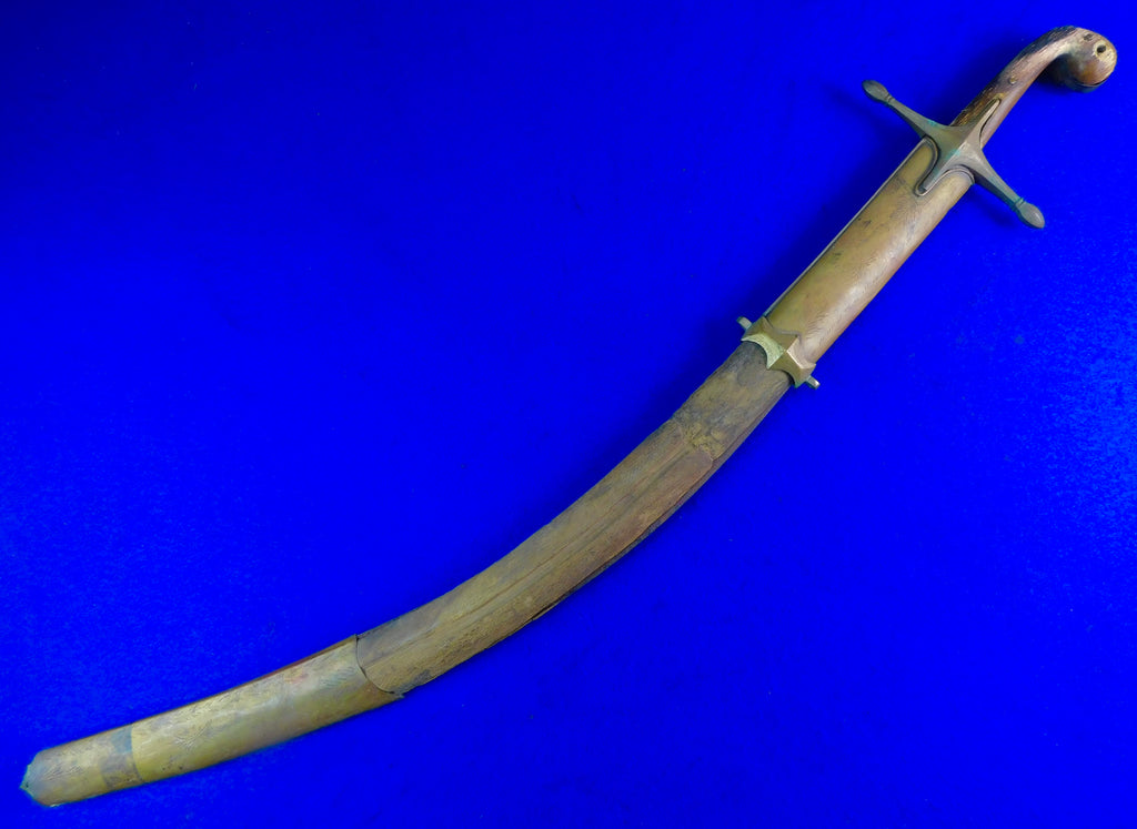 Antique 19 Century Turkish Turkey Kilij Pala Shamshir Ottoman Sword w ...