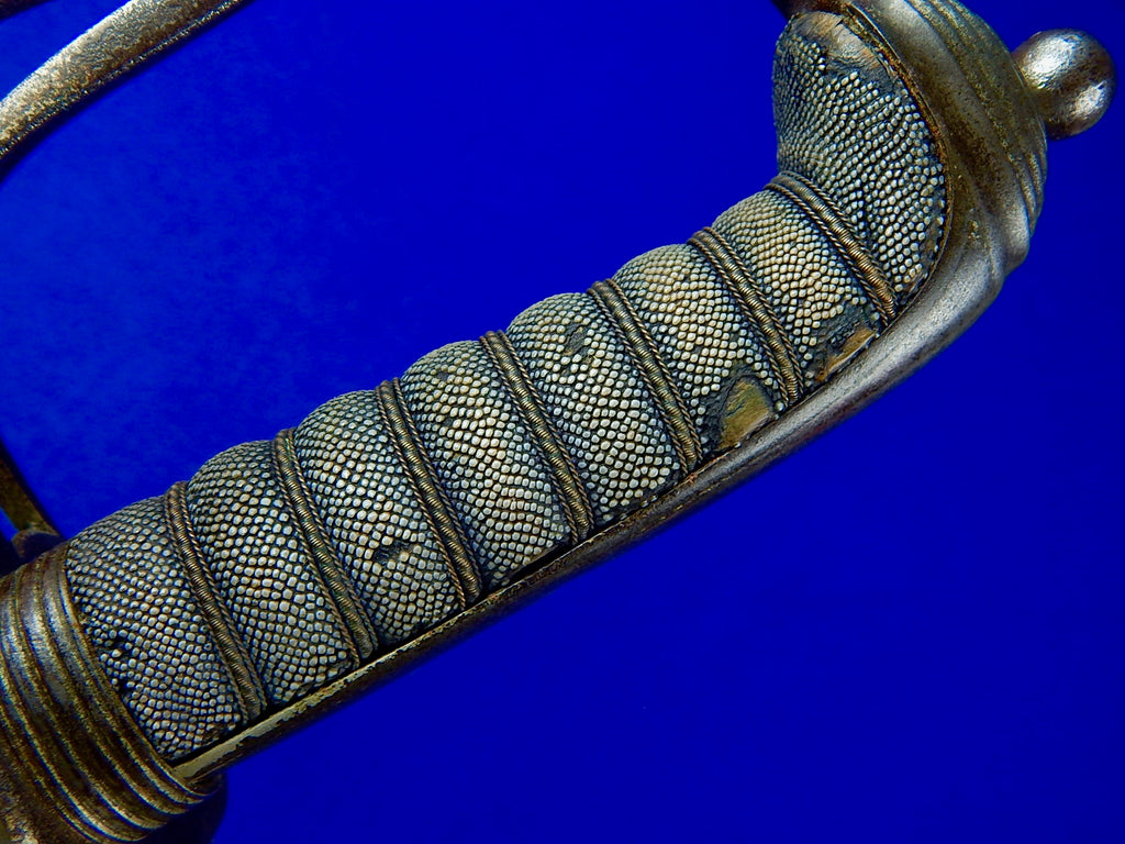 Antique 19 Century British English Royal Artillery Numbered Sword ...