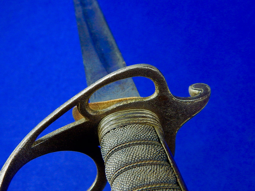 Antique 19 Century British English Royal Artillery Numbered Sword ...
