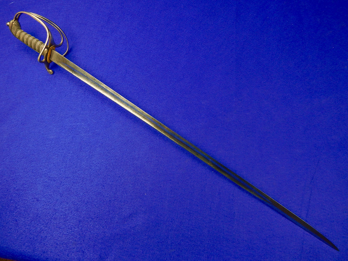 Antique 19 Century British English Royal Artillery Numbered Sword ...