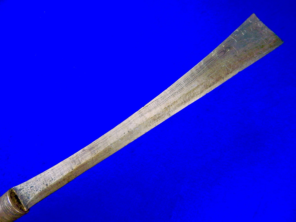 Antique Old 19 Century Burmese Burma Kachin Naga Dao Sword – ANTIQUE ...